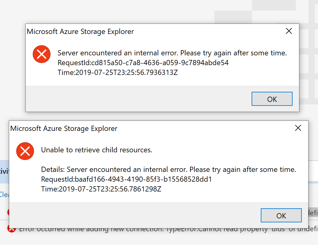 New Connection Failure Cannot read property 'uids' of undefined · Issue #1583 · microsoft ...
