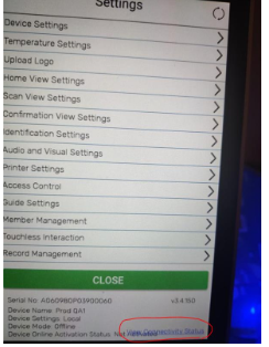 150 build : View connectivity status is not in proper alignment in device settings page when ...