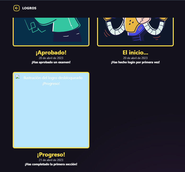 Imagen Rota En El Logro De Progreso · Issue 133 · Midudevaprende Javascript Problemas · Github 