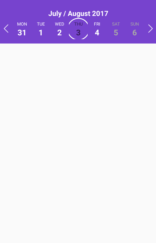 [Android] Selected CalendarDay cut off on small width screen · Issue #45 · BugiDev/react-native ...