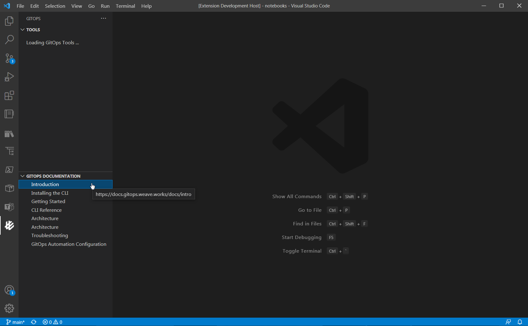 Add GitOps Documentation view to the GitOps sidebar · Issue #9 · weaveworks/vscode-gitops-tools ...