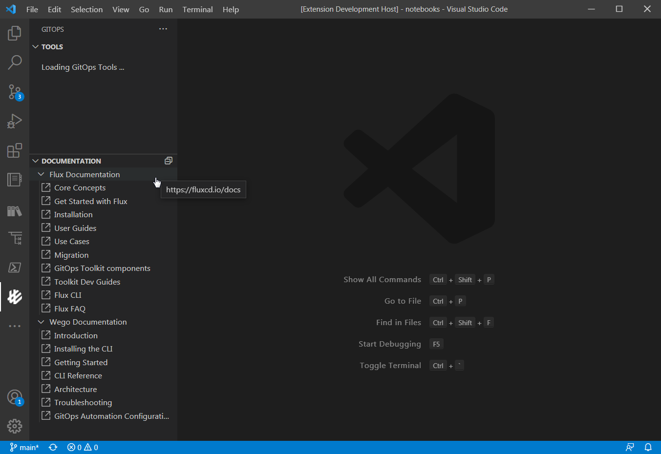 Add GitOps Documentation view to the GitOps sidebar · Issue #9 · weaveworks/vscode-gitops-tools ...