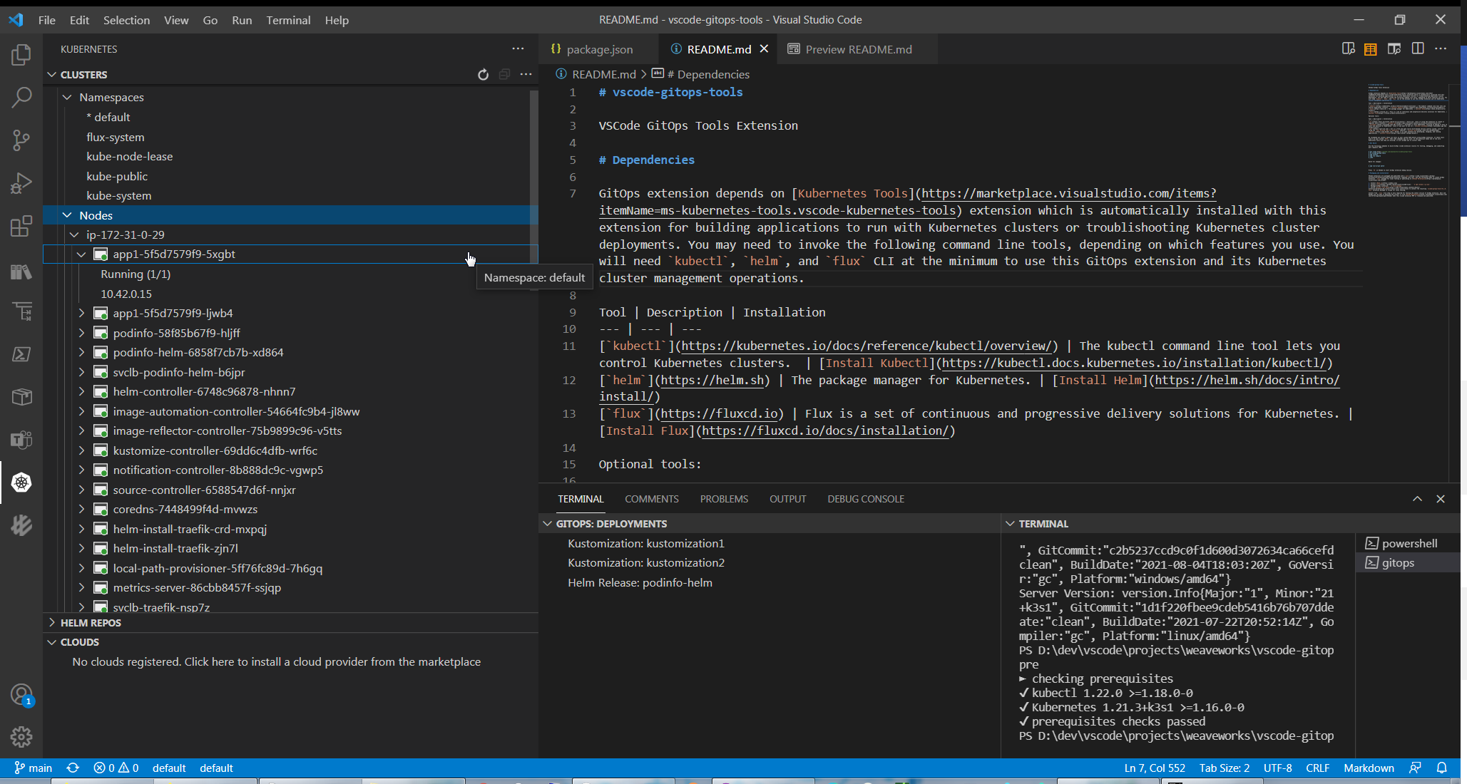 Cluster Tree View Show If Gitops Is Enabled · Issue 36 · Weaveworks Vscode Gitops Tools · Github