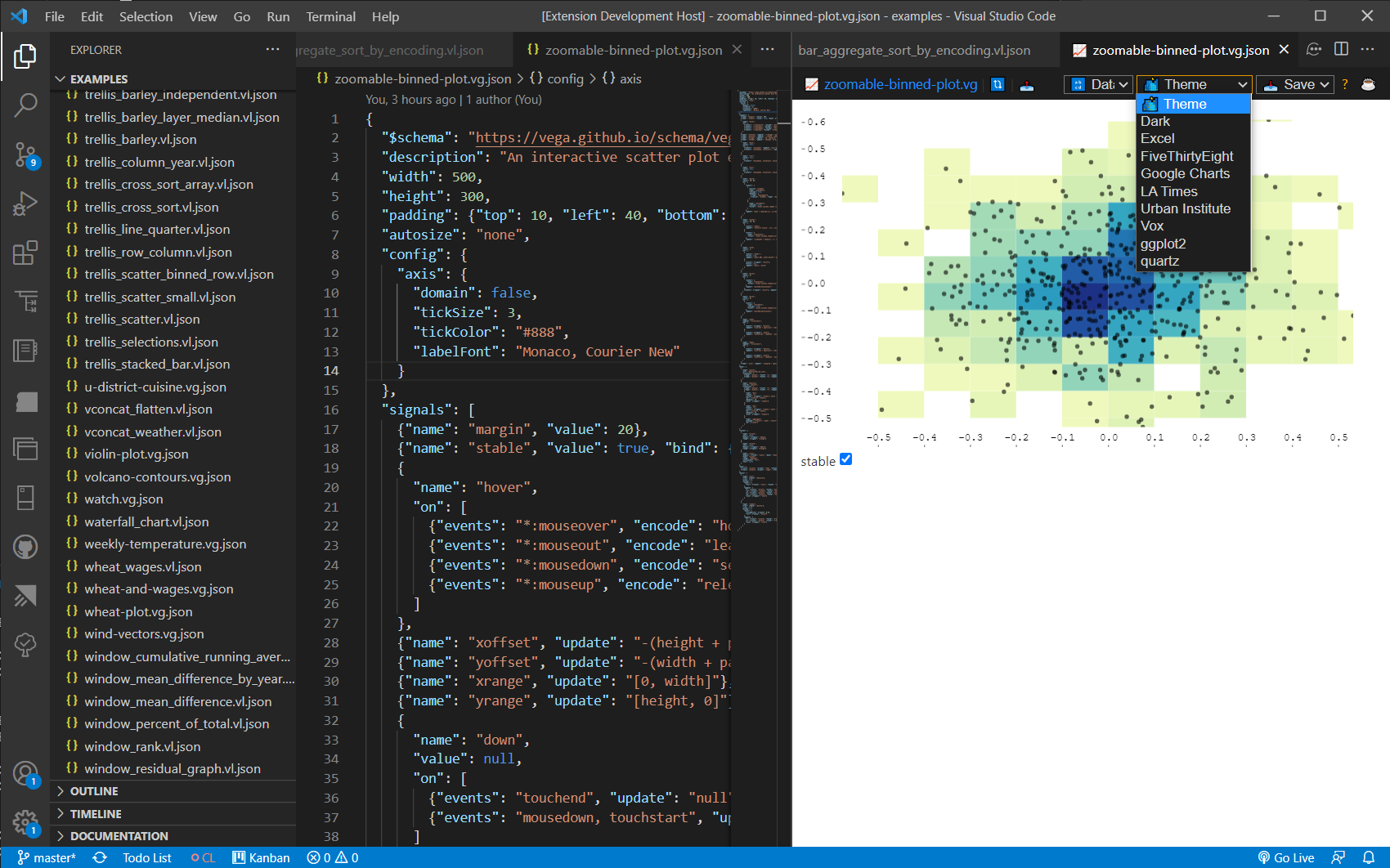 adjust Vega Viewer right toolbar width · Issue #130 · RandomFractals/vscode-vega-viewer · GitHub