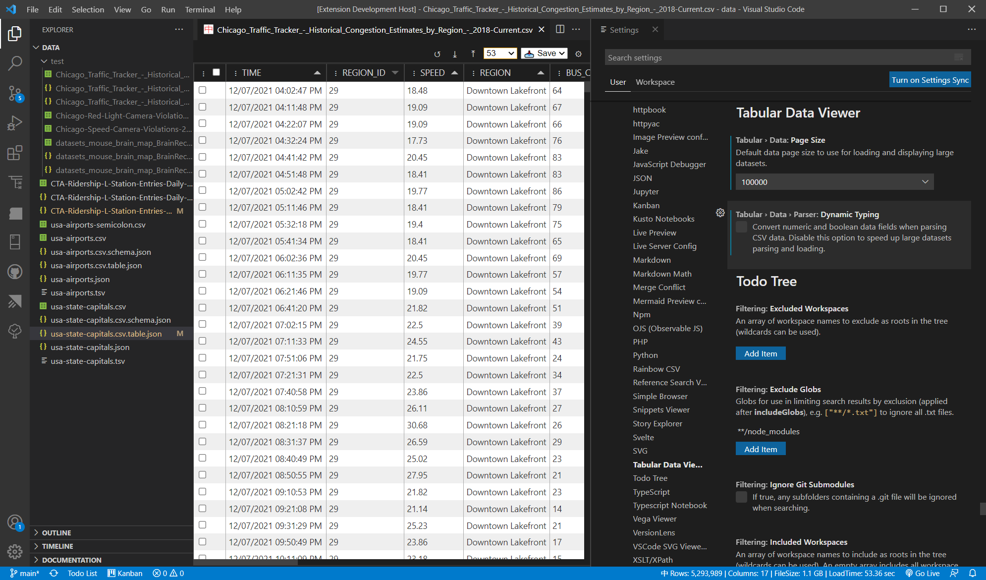 Add Tabulardataparserdynamictyping Onoff Config Option · Issue 70