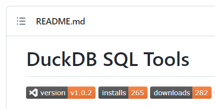 Add VSCode marketplace badges to README.md · Issue #87 · PRQL/prql-vscode · GitHub