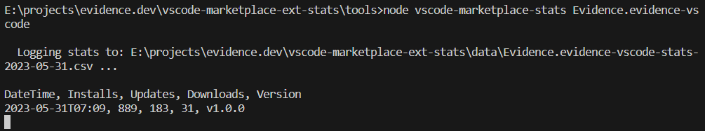 Add Version, Install and Download VS Code Extension badges to README.md · Issue #38 · evidence ...