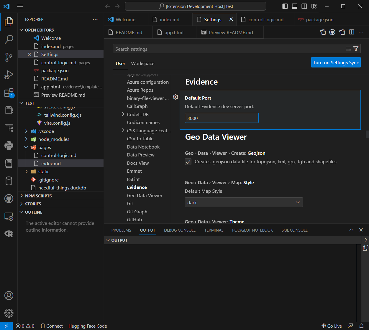 Add new `evidence.defaultPort` configuration setting · Issue #52 · evidence-dev/evidence-vscode ...