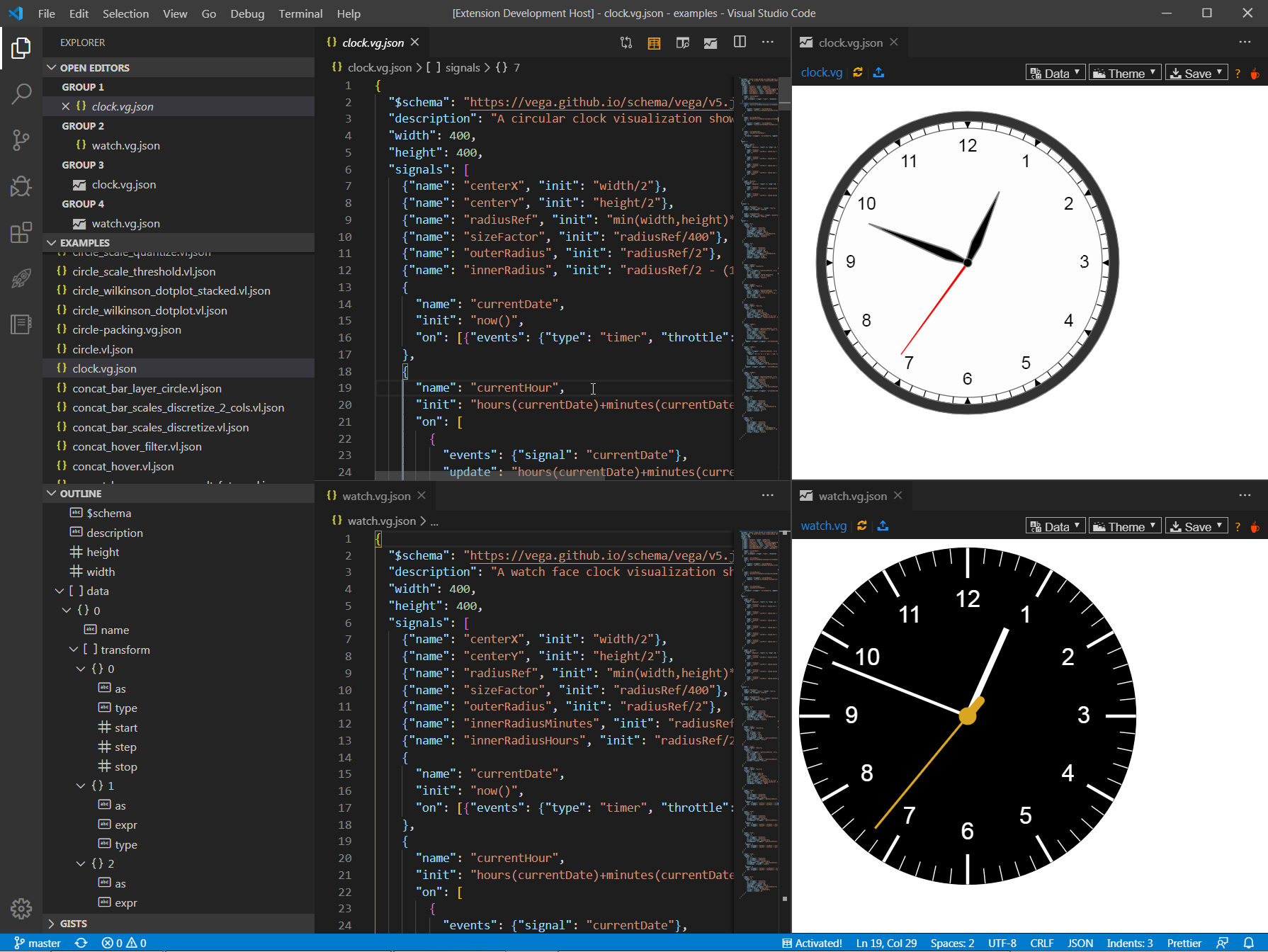 Update Vega Library And Examples To V5100 · Issue 73 · Randomfractalsvscode Vega Viewer · Github