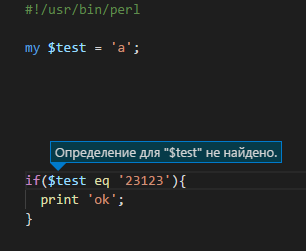 Perl - Definitions not found · Issue #38385 · microsoft/vscode · GitHub