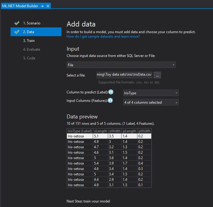 Specified label column 'Sentiment' was not found. · Issue #837 · dotnet/machinelearning ...