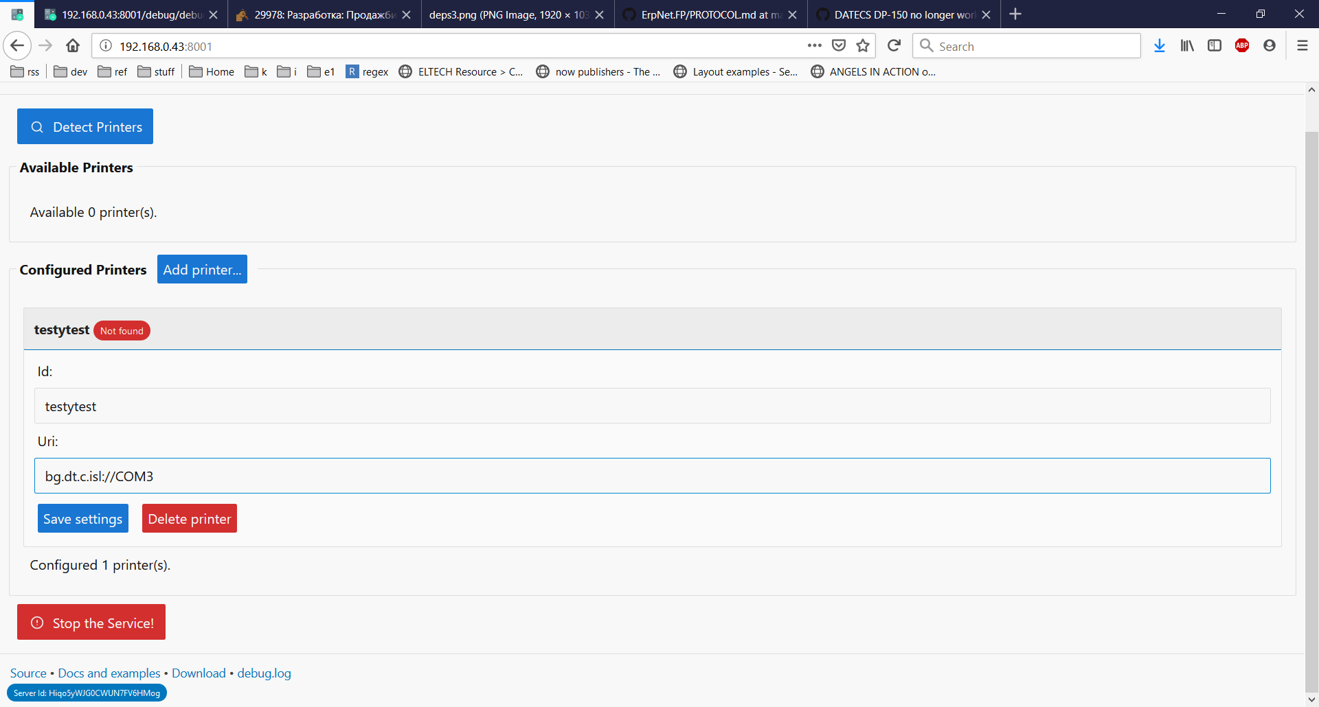 DATECS DP-150 no longer works · Issue #56 · erpnet/ErpNet.FP · GitHub