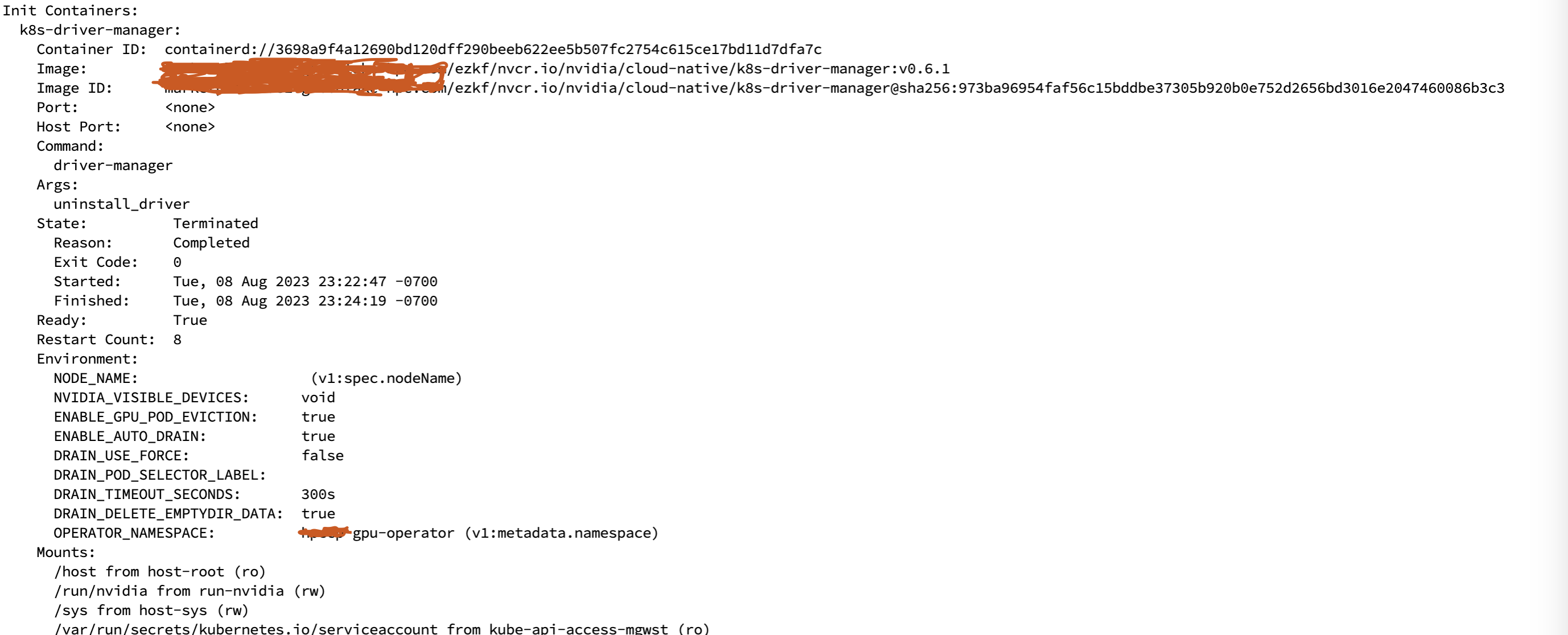 gpu driver is in init state after rebooting the gpu node · Issue #566 ... gpu driver is in init state after rebooting the gpu node · Issue #566 ...