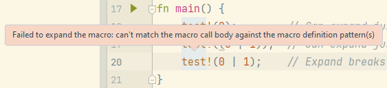 "Failed to expand the macro" when matching against pattern with pipe operator · Issue #10809 ...