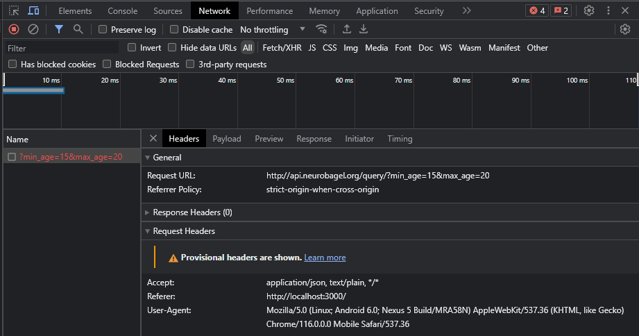 Add note to use https protocol when sending requests to `api.neurobagel.org` · Issue #216 ...
