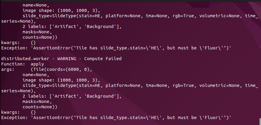 Segmentmif Assertion Error Issue · Issue 328 · Dana Farber Aios Pathml · Github