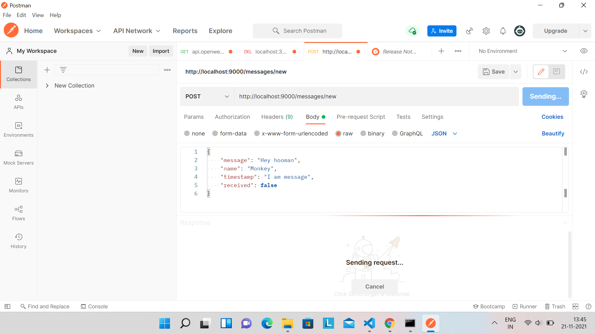 Cant Make Post Request · Issue 10456 · Postmanlabs Postman App Support · Github
