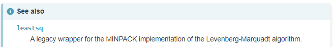 leastsq should use cholesky not inv for hessian inversion · Issue #4555 ...