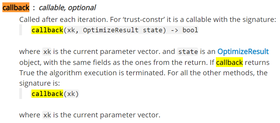 Result Of Every Iteration In Trust Constr · Issue 12950 · Scipyscipy · Github