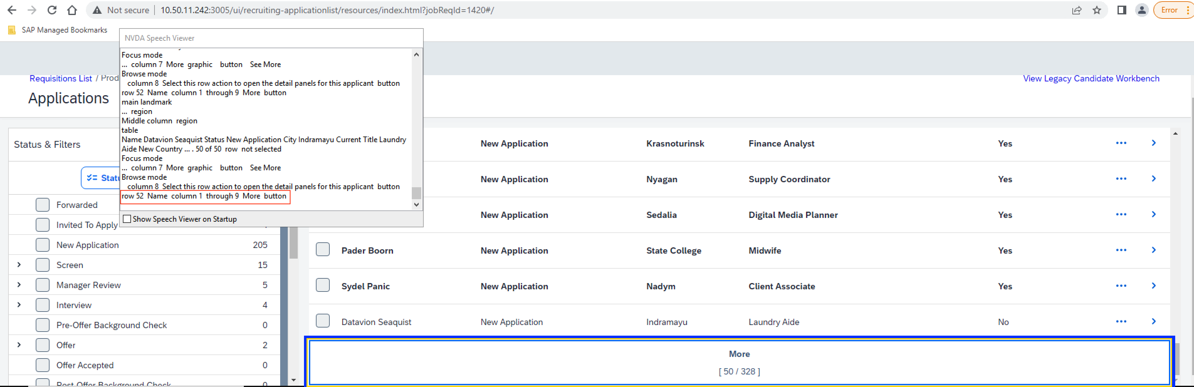 Table: screen reader not announcing growingButtonText and growingButtonSubtext correctly · Issue ...