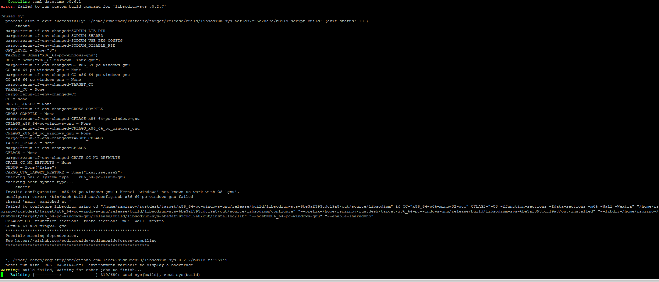 Compile RD client on Windows 10/Ubuntu 20 · rustdesk rustdesk · Discussion #4526 · GitHub