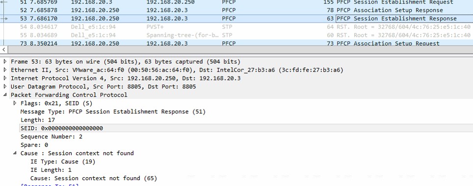 UPF: Session Context not found · Issue #685 · open5gs/open5gs · GitHub