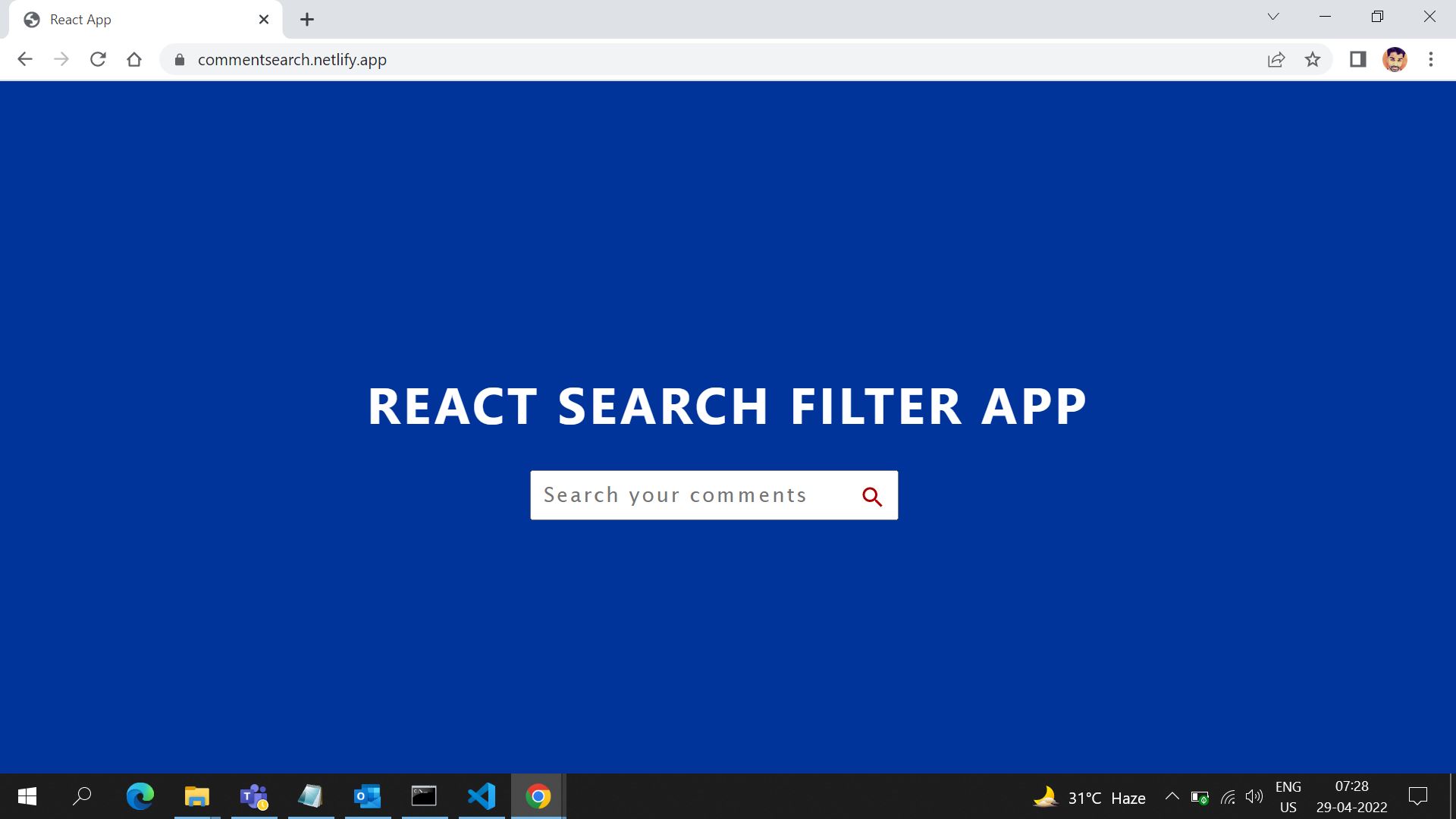 GitHub - ParasPuku/react-search-app