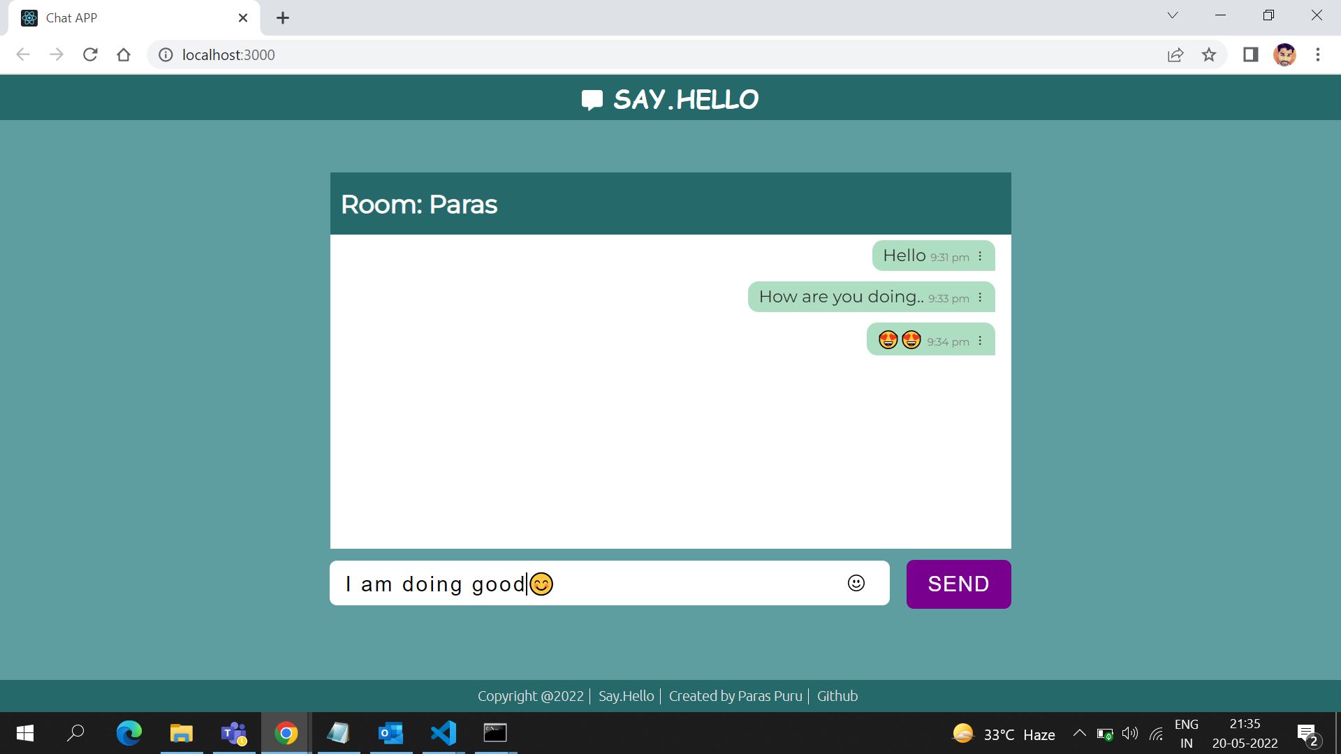 GitHub - ParasPuku/chat-react-socket-node-emoji-app