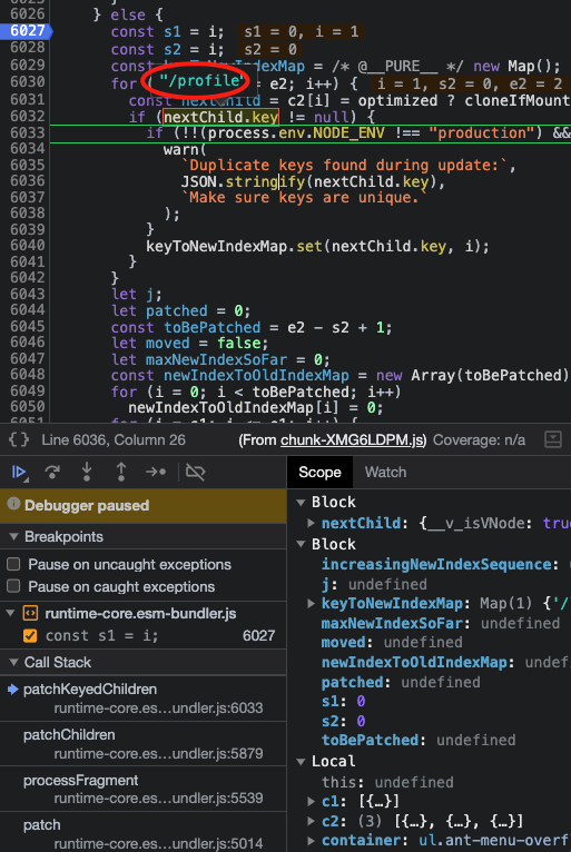切换导航模式，控制台抛出key重复的警告 · Issue #81 · antdv-pro/antdv-pro · GitHub