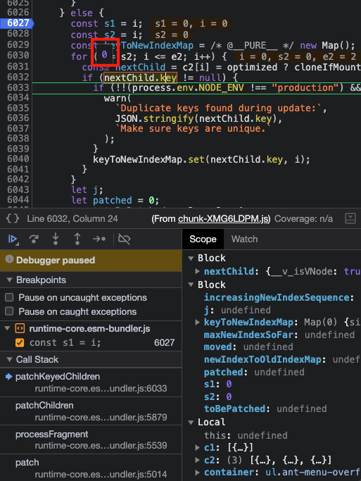 切换导航模式，控制台抛出key重复的警告 · Issue #81 · antdv-pro/antdv-pro · GitHub
