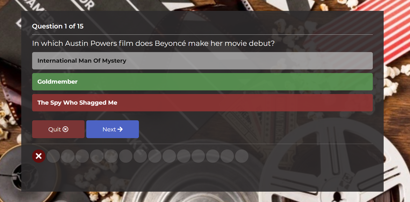 GitHub - Code-Institute-Submissions/moviequiz-1: Project 2 - HTML/CSS/JavaScript
