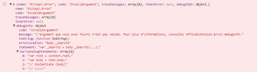 Escaping "[" "]" in capturing groups in document.body.search is not ...