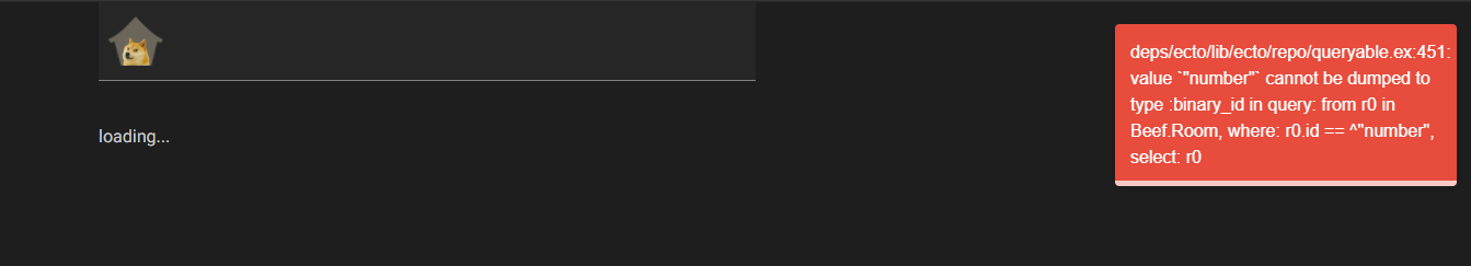Error handling while room does not exists. · Issue #83 · benawad/dogehouse · GitHub