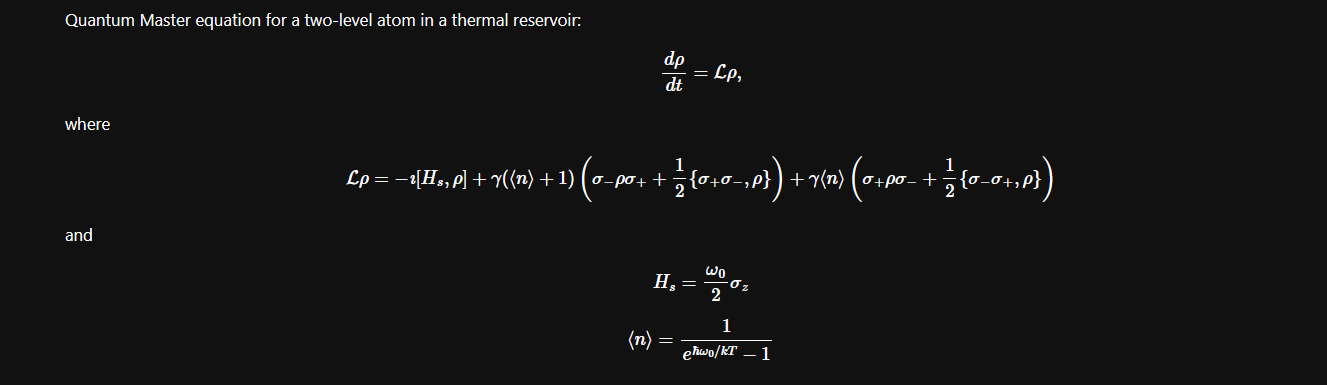 Convert to General Lindblad and understand change in Purity · Issue #2 ...