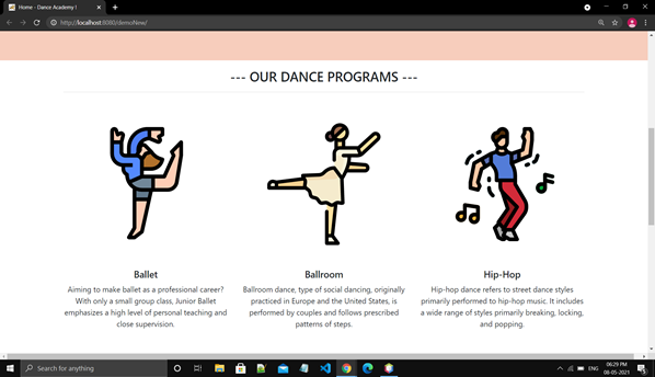 GitHub - Shradd28/MiniProject: Dance Academy Management System