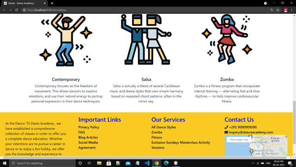 GitHub - Shradd28/MiniProject: Dance Academy Management System