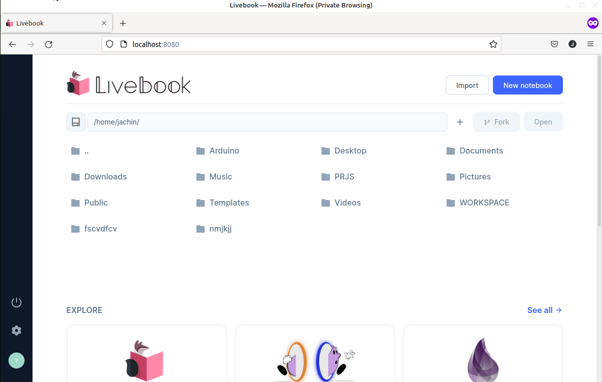 Style text input field for new directory name · Issue #999 · livebook-dev/livebook · GitHub