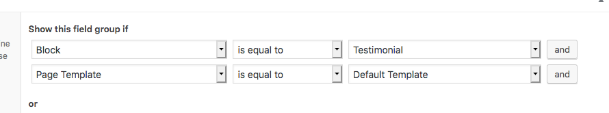 Gutenberg block and page condition not working · Issue #121 · AdvancedCustomFields/acf · GitHub