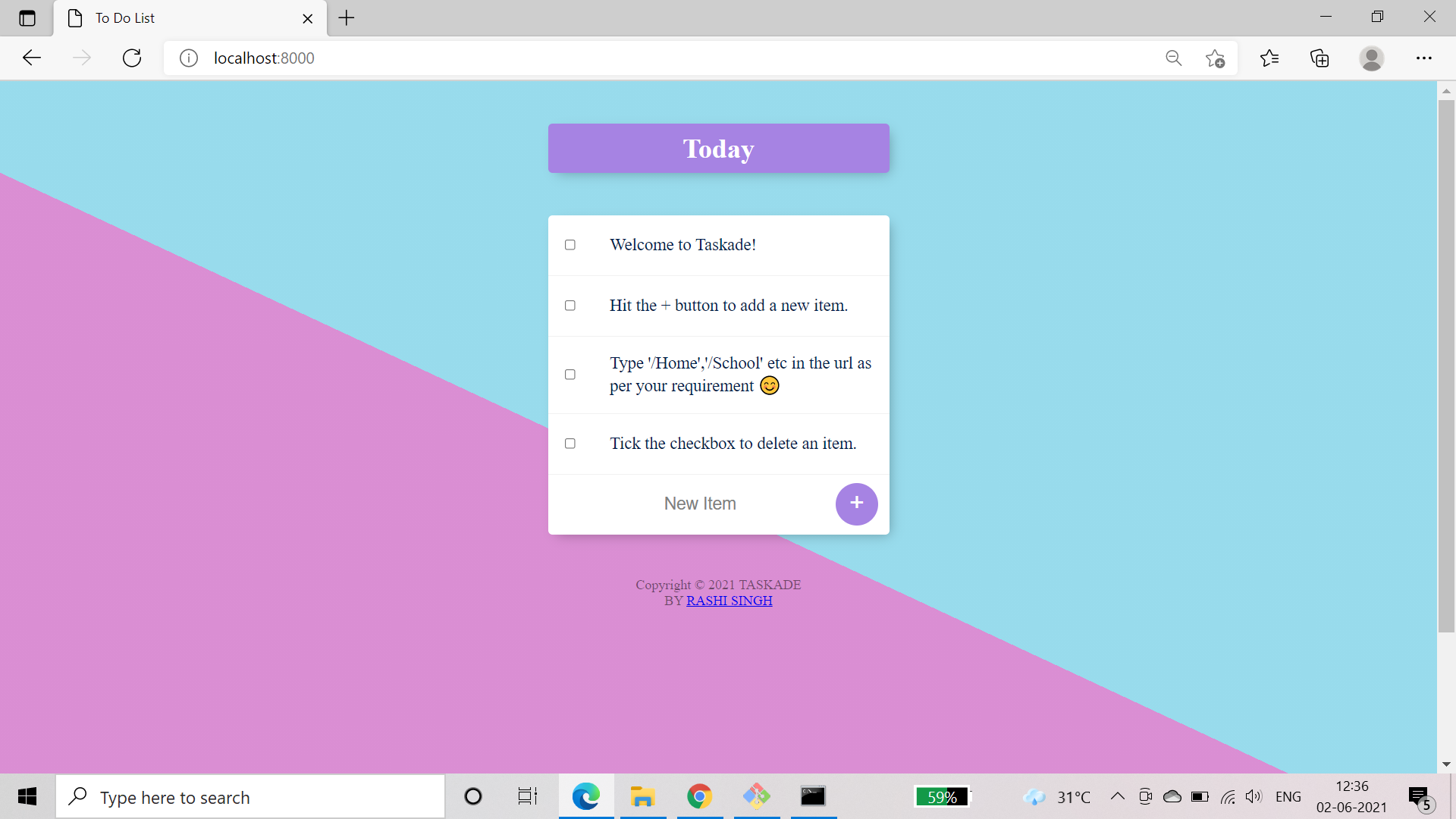 GitHub - RashiSingh20/Taskade