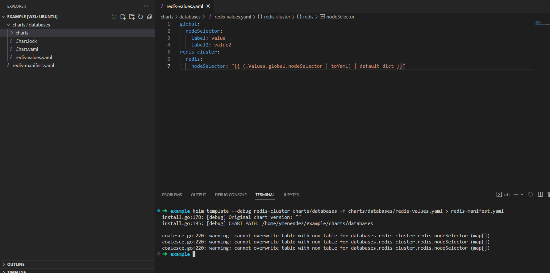 [bitnami/redis] Remove warning when override nodeSelector value · Issue #13567 · bitnami/charts ...