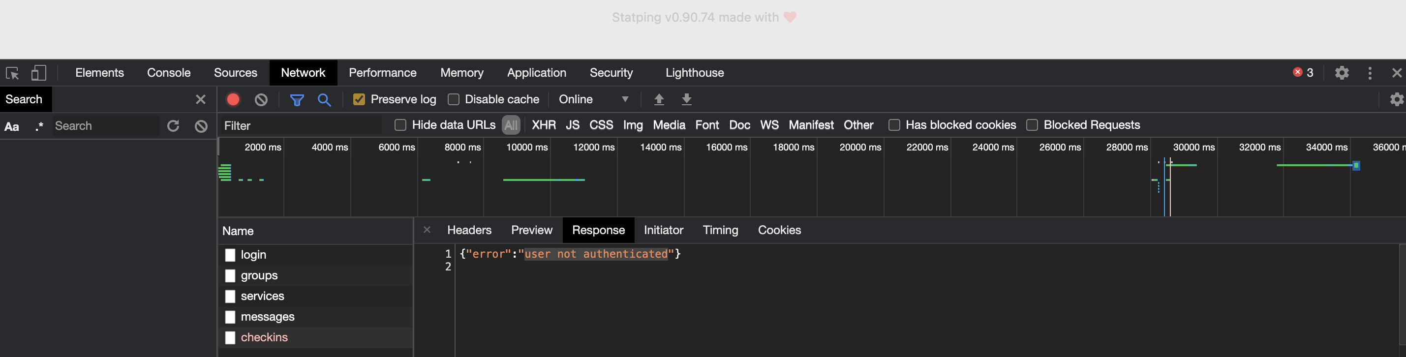 Cannot Login As User · Issue 651 · Statping Statping · Github