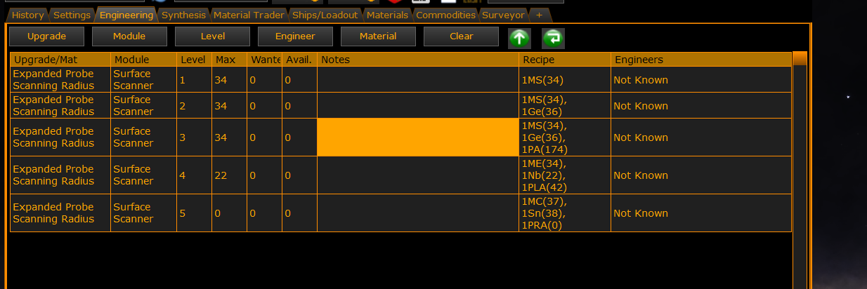 Engineering Recipes for DSS · Issue #2768 · EDDiscovery/EDDiscovery ...