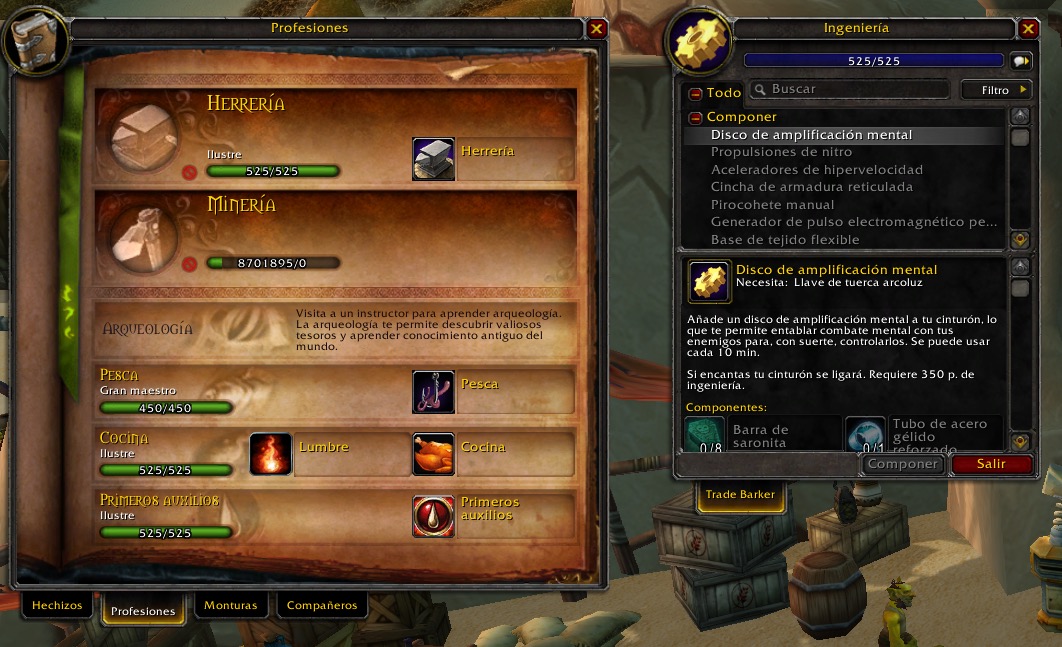 BUG Profesiones · Issue #398 · athenaswow/BugTracker-Athenas-WoW · GitHub