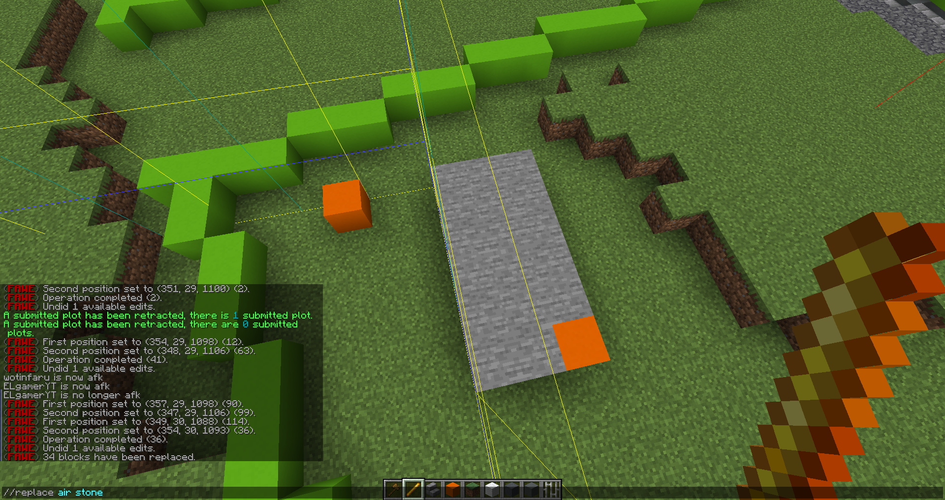 Operations not working in chunks with Polygonal Worldguard region border. · Issue #2258 ...