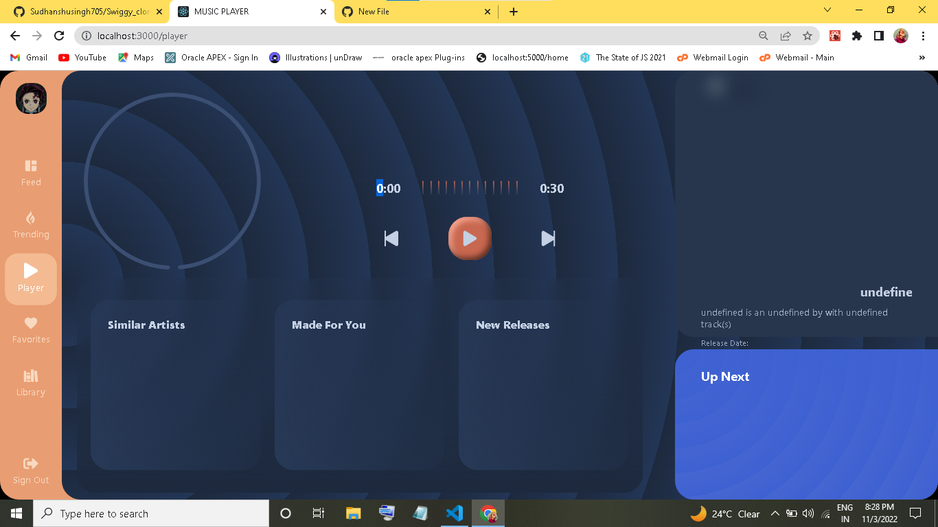 GitHub - Sudhanshusingh705/music-player-with-lyrics