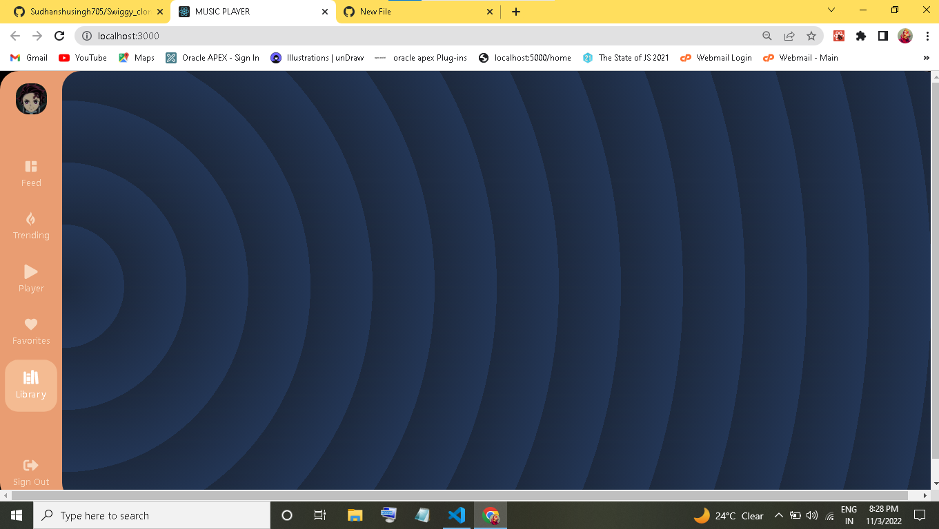 GitHub - Sudhanshusingh705/music-player-with-lyrics