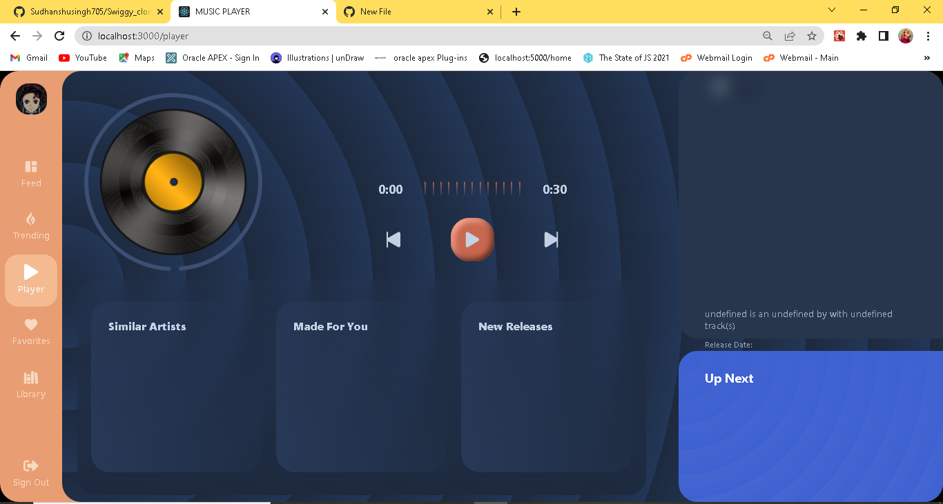 GitHub - Sudhanshusingh705/music-player-with-lyrics