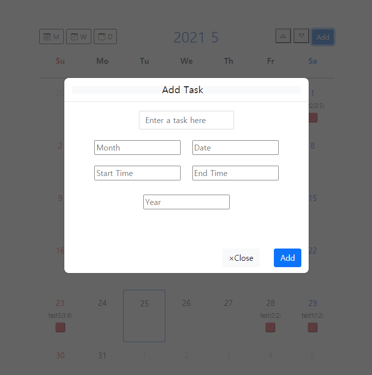 GitHub - smsh0722/Calendar: Calendar, Desktop App