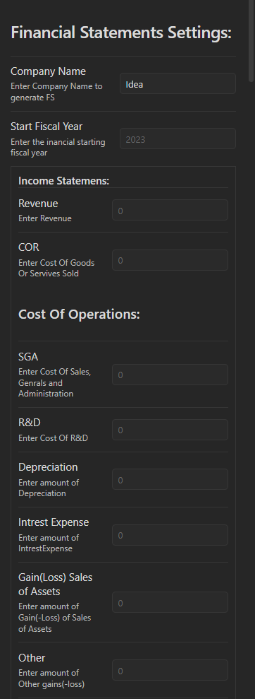 GitHub - hasanmullahadi/FinancialStatement: simple Financial Statement ...