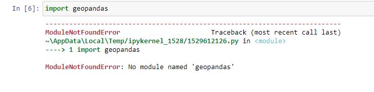 installation geopandas · Issue #2417 · geopandas/geopandas · GitHub